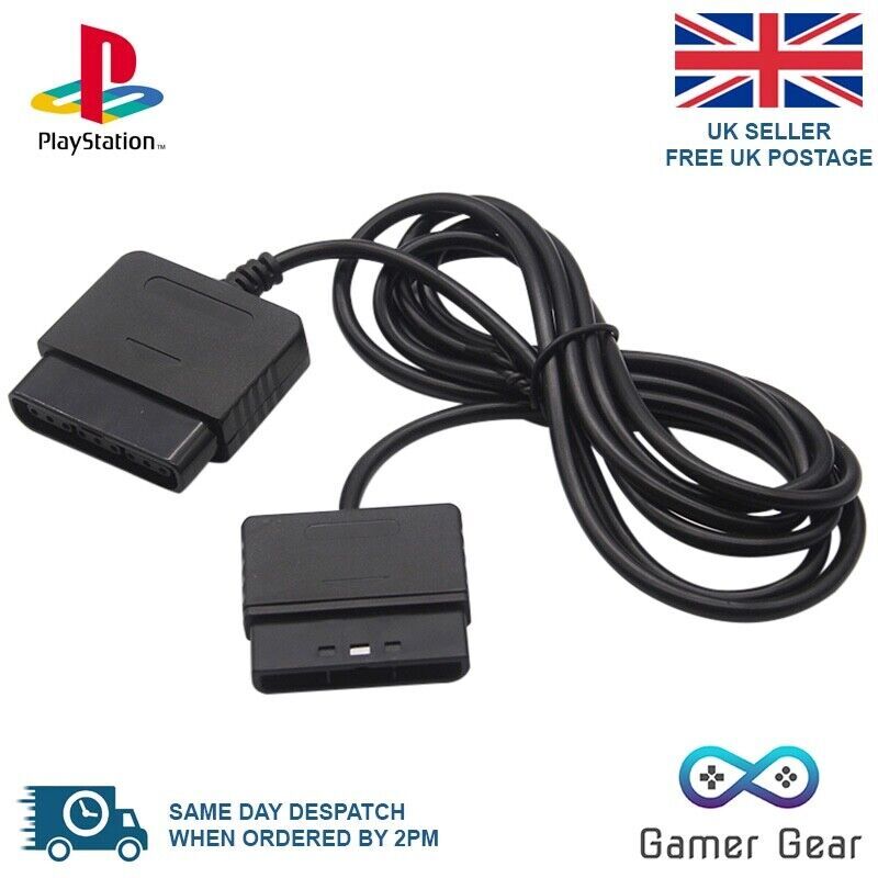 PS1 PS2 Controller extension cable lead 1.8m Playstation | eBay