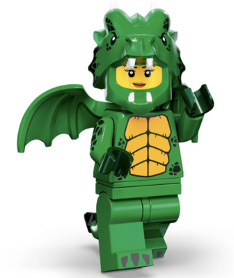LEGO Green Dragon Costume COL409 Series 23 Minifigure 71034 CMF | eBay