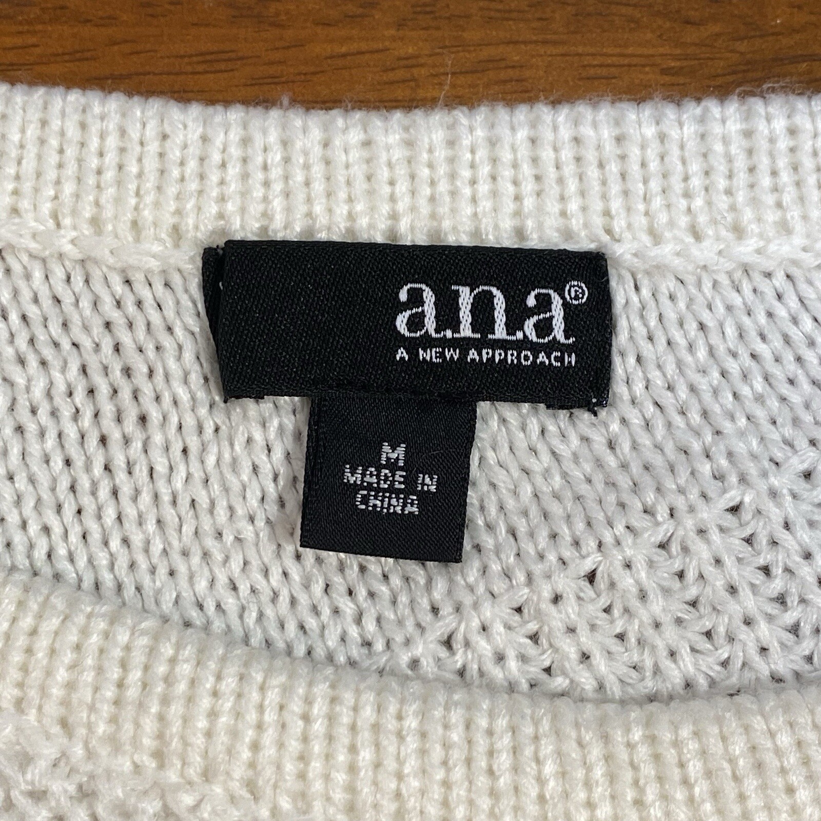 a.n.a A New Approach Stretch Knit Asymmetrical Hem Pullover Women's ...