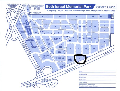 2 cemetery plots for sale at Beth Israel Jewish Cemetery Woodbridge NJ ...