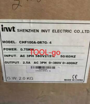 1PC NEW INVT inverter CHF100A-0R7G-4 | eBay