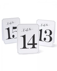 Ornate Table Numbers - Numbers 13-24 | eBay