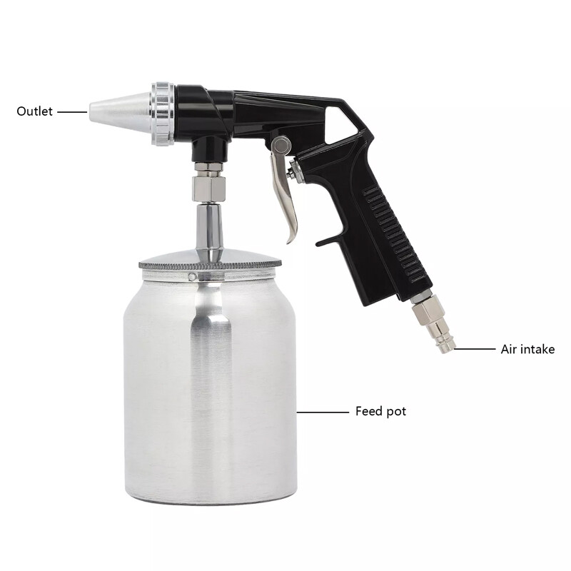 Sand Blaster Portable Sandblaster Handheld Sandblasting Air Sand ...