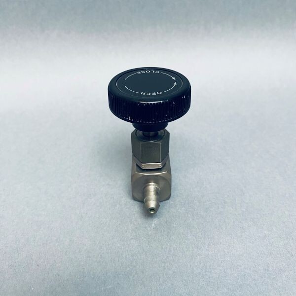 Monel Needle Valve CGA 110 x 1/4 in. Hose Barb Stainless Steel | eBay UK