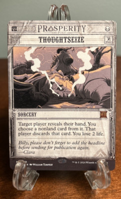 Thoughtseize - Outlaws of Thunder Junction: Breaking News - NM MTG OTJ ...
