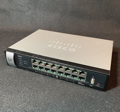 Cisco RV325 16-port Dual WAN Gigabit PoE Security VPN Router | No ...
