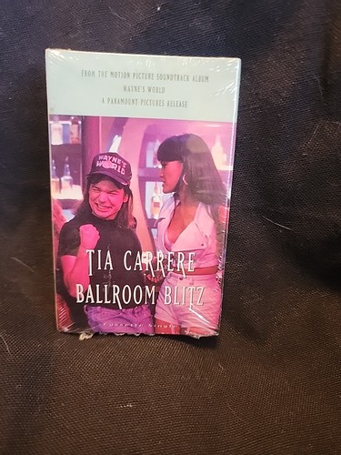 Tia Carrere~ Ballroom Blitz ~ Waynes World Cassette Single 1992 New