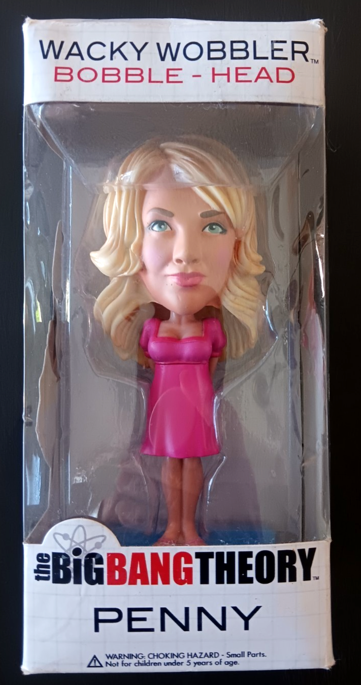 Penny Funko Wacky Wobblers Bobblehead Big Bang Theory TBBT Kaley Cuoco ...