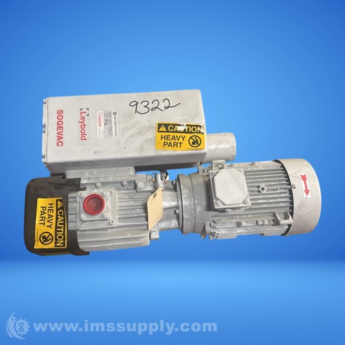Leybold SV100B Rotary Vane Vacuum Pump FNIP | eBay