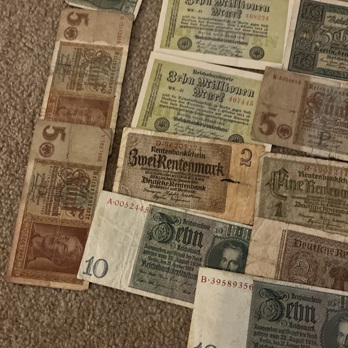 LOT OF 21 Germany Reich Bank Notes | eBay
