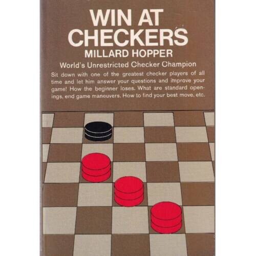 WIN AT CHECKERS Millard Hopper 1956 PB 45N | eBay