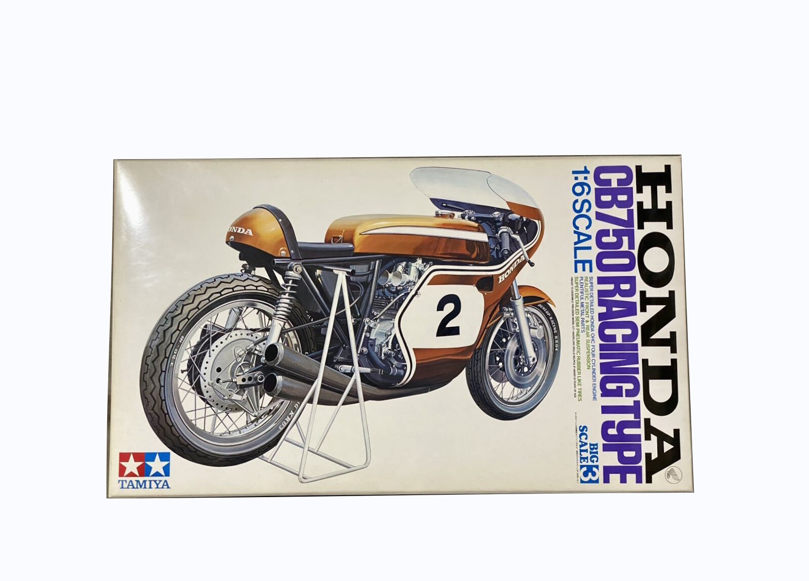 Tamiya 1/6 Scale Honda CB750 Racing Type #16003 Big Scale Model Kit | eBay