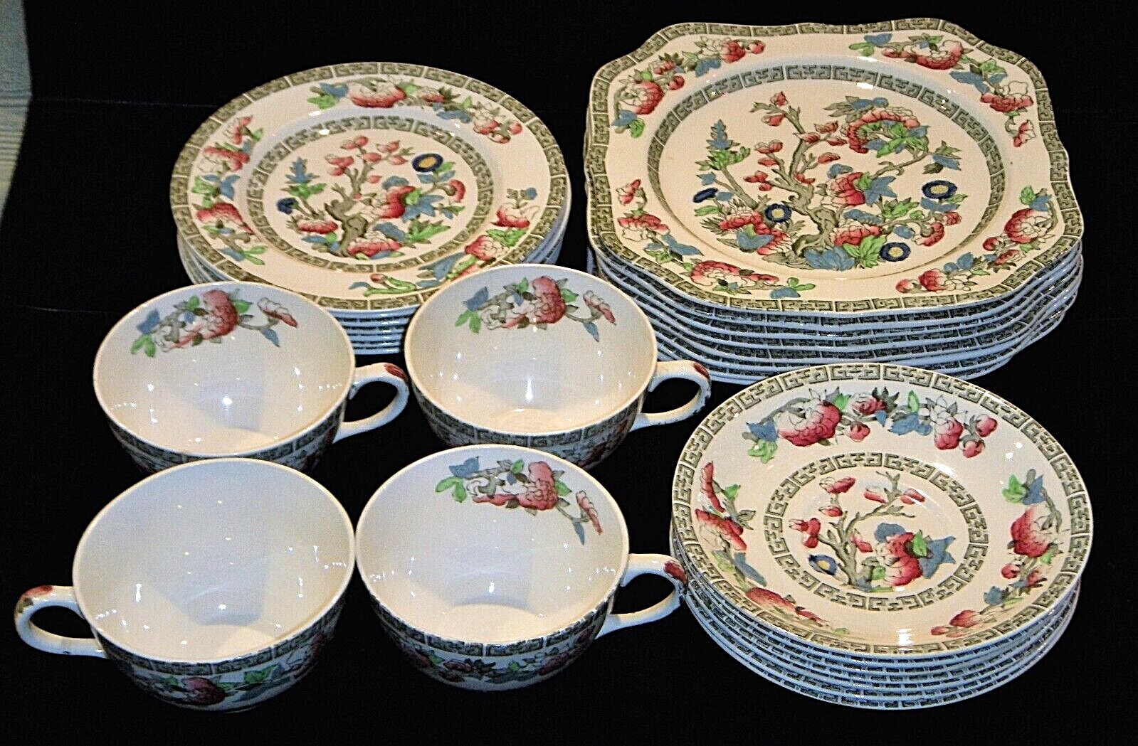 Vintage Johnson Bros. Indian Tree Dinnerware. Made in England | eBay