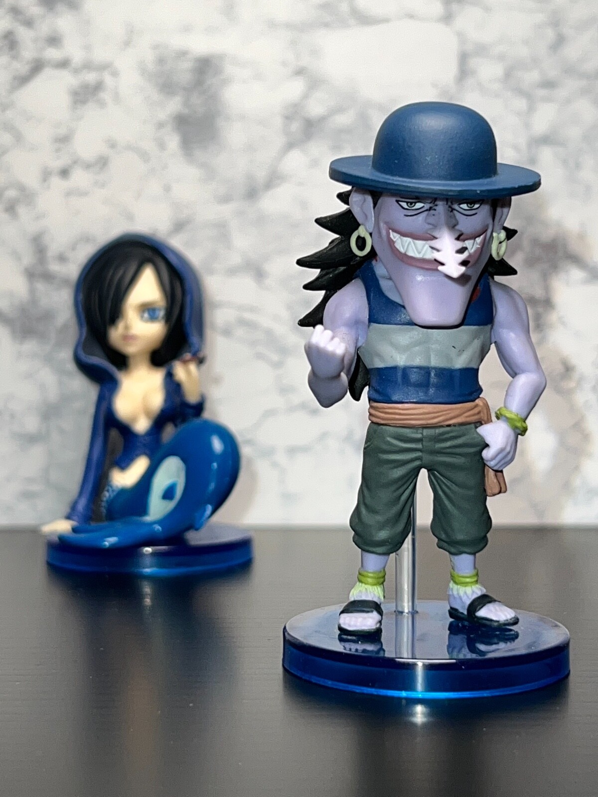 ONE PIECE Arlong Madam Sharly World Collectable Figure set of 2 WCF ...