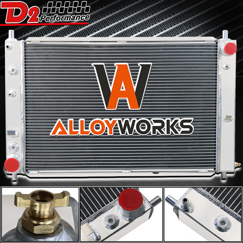 4 Row Aluminum Cooler Radiator For 1997-2004 Ford Mustang GT SVT Cobra ...