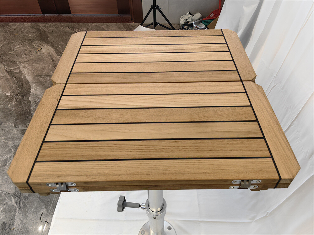 Boat Folding Teak Table Top 830/400X400,970/500X500,1250/600X600mm ...