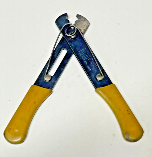 Miller Tool Co. USA 100 101-S w springs, yellow wire stripper | eBay