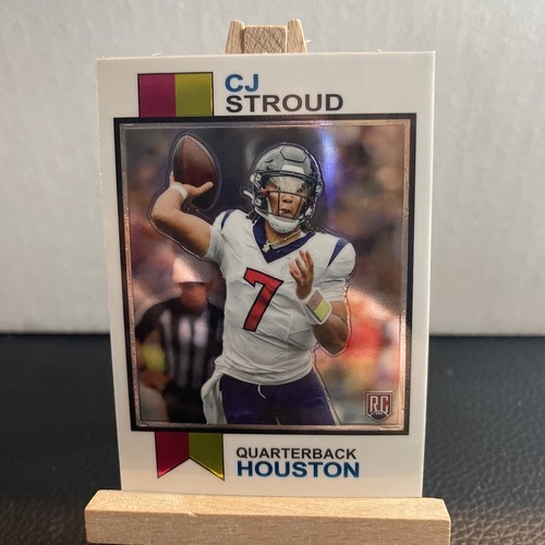 2023 Topps Composite CJ Stroud RC 1973 Topps Chrome #12 Houston Texans ...