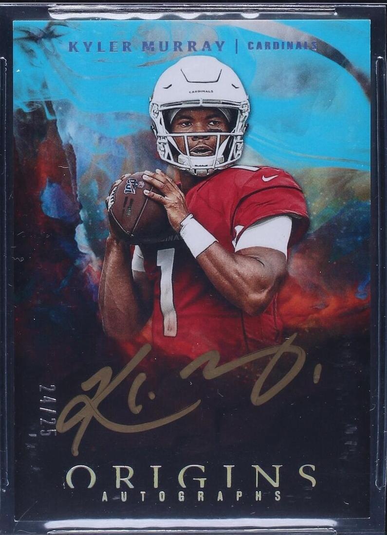 2019 Panini Origins - Origins Autographs Kyler Murray #OA-KM Gold Ink ...