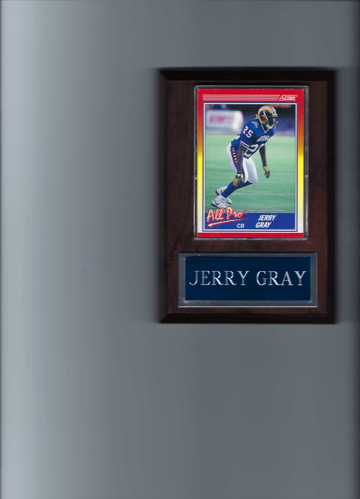 JERRY GRAY PLAQUE LOS ANGELES RAMS LA FOOTBALL NFL C | eBay