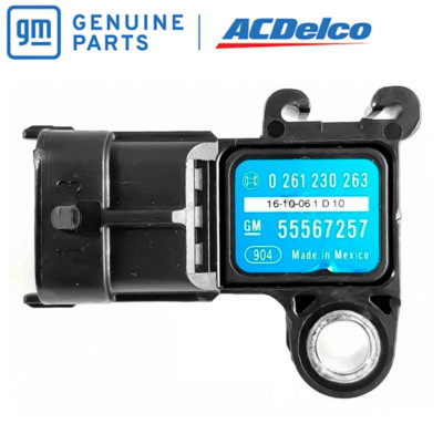 Genuine GM OEM 3 Bar LSA LS9 Supercharged MAP Sensor BLUE CTS-V Camaro ...