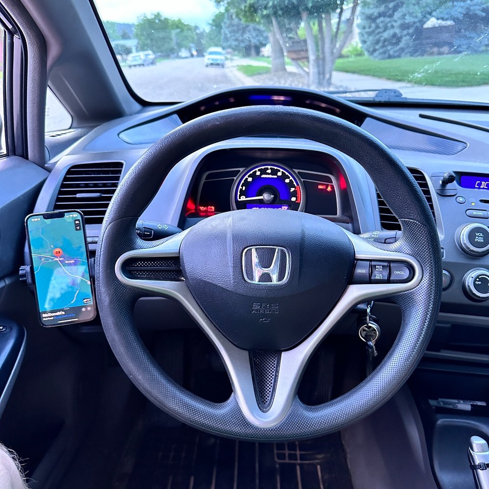 Custom phone mount for 2006-2011 Civic 8th gen replaces driver storage ...