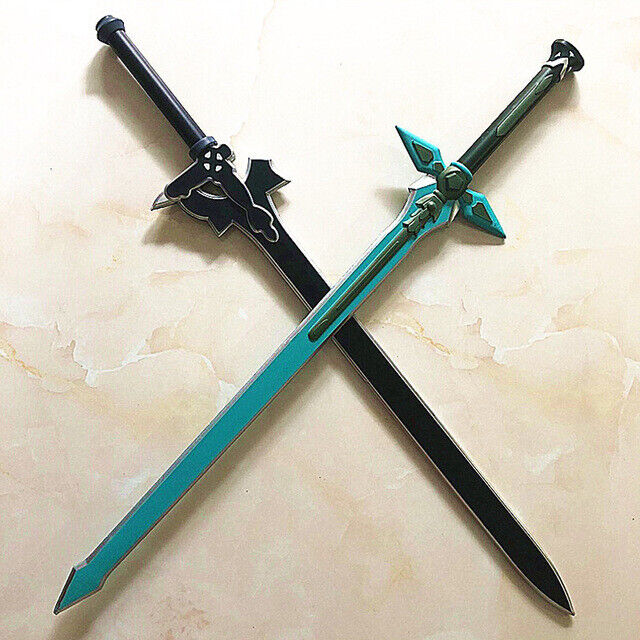 Sword Art Online Dark Repulser And Elucidator 1 1 Sao 80cm Sword Asuna