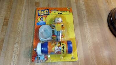 Bob The Builder Dip & Squeeze Bob,2007,rare,new! | eBay