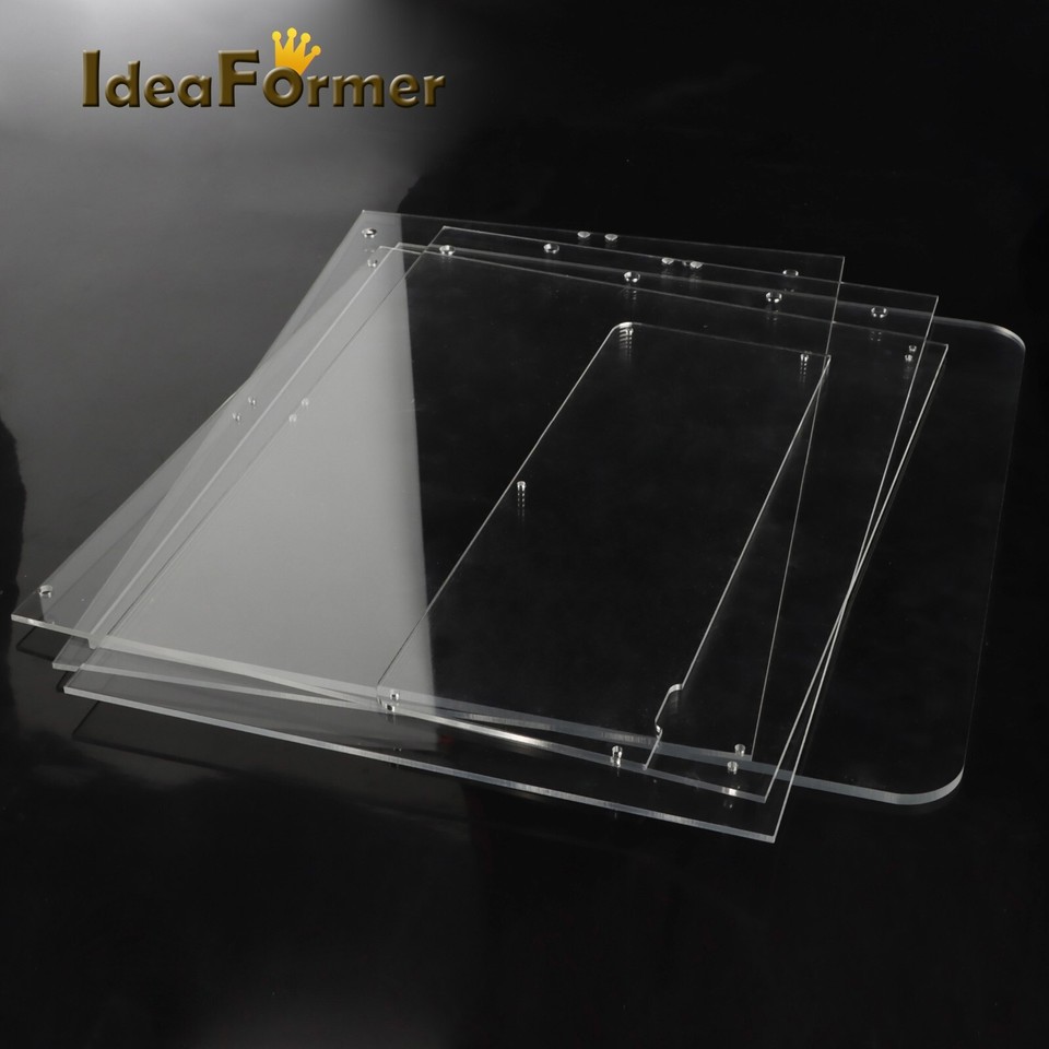 Ideaformer For Bambu Lab P1P Enclosure Kit Transparent Panel 3D Printer ...