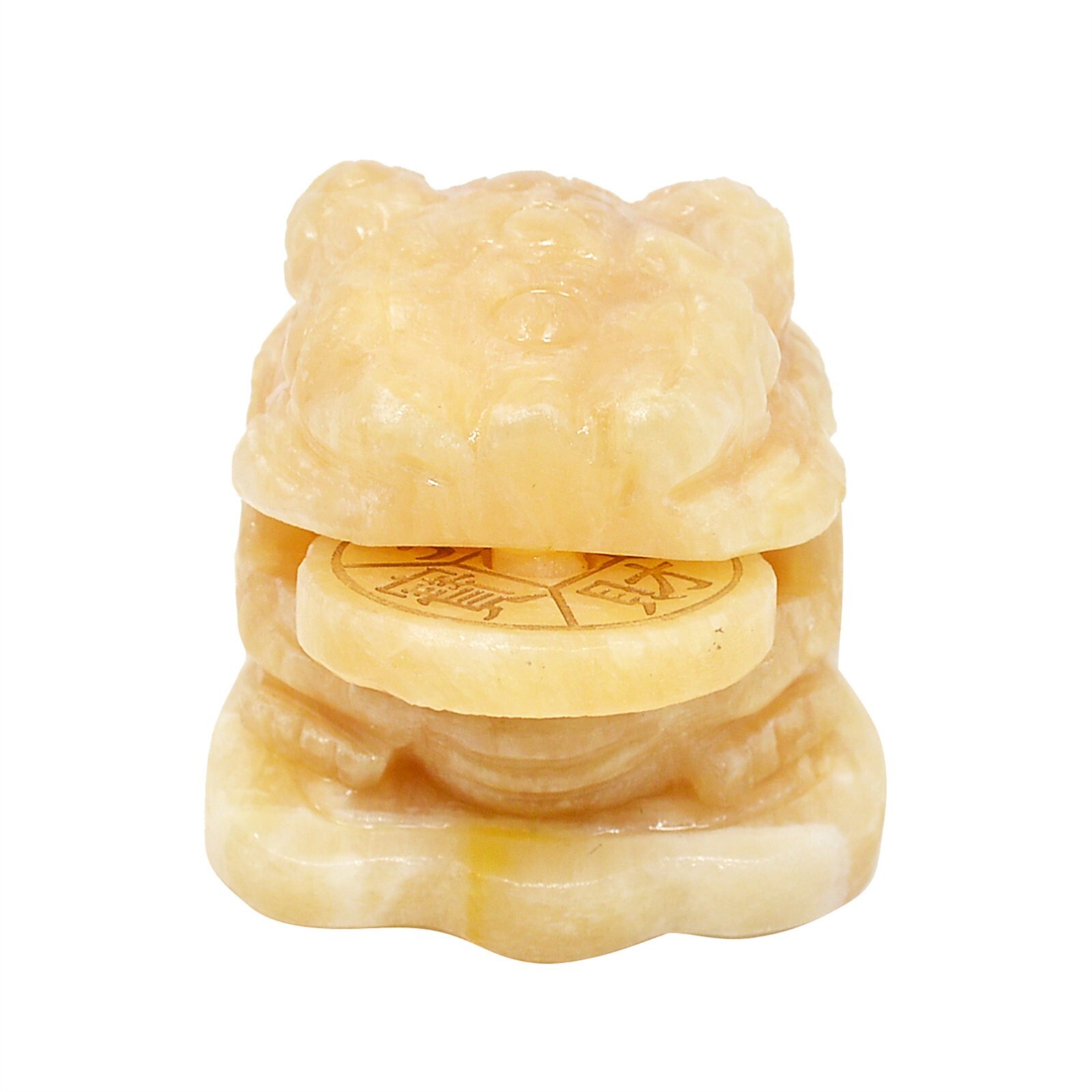 Fortune Coin Jade Money Toad/Frog/Chan Chu Charm of Prosperity ...