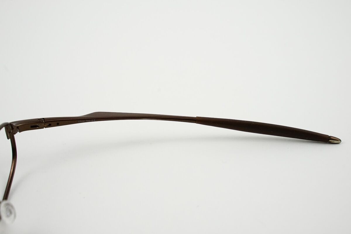 RARE! Oakley Chop Top 2.0 Ti Polished Brown 49-19 138 RARE! Oakley Chop Top 2.0 Ti Polished Brown 49-19 138