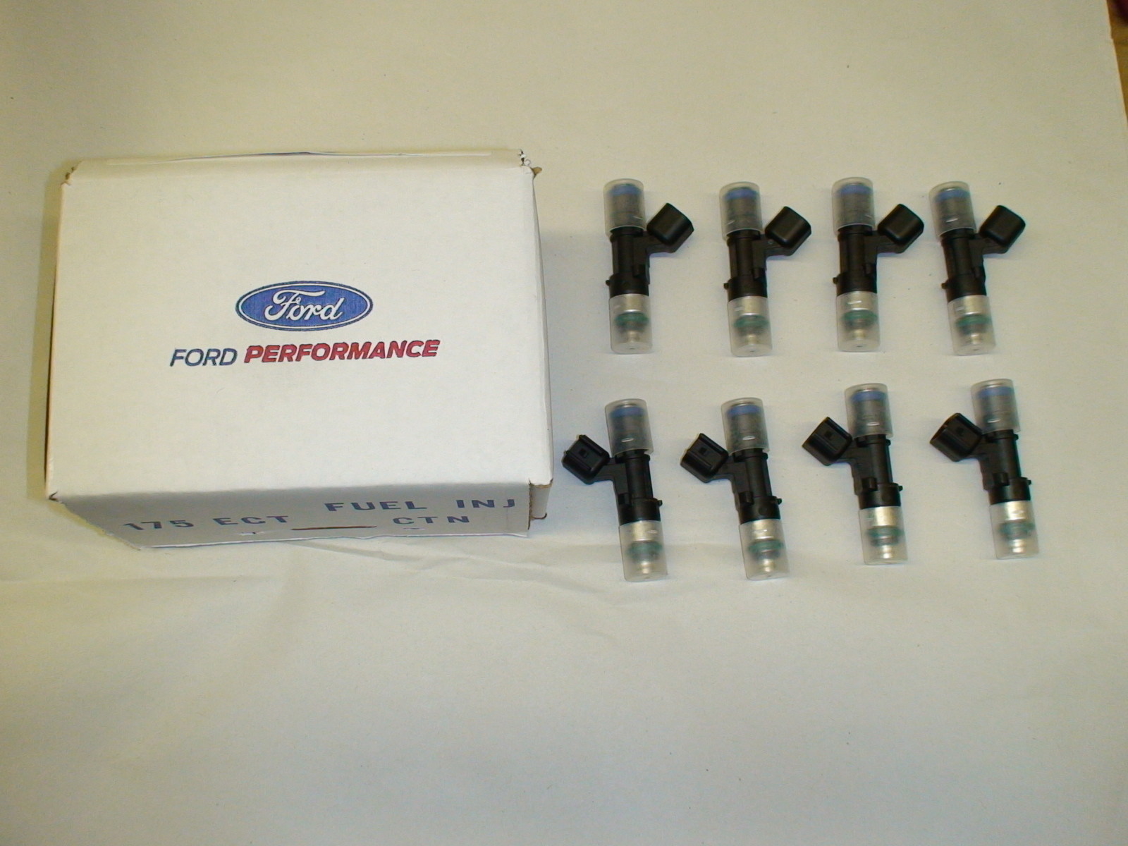 13-14 Shelby Gt500 Ford Racing Fuel Injectors 55lb 55# OEM Bosch Ev14 ...