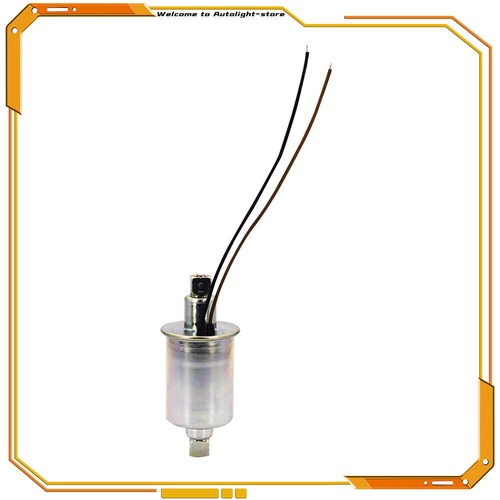 Universal 6 Volt Carbureted Inline w/ Installation Kit Fuel Pump E8011 ...