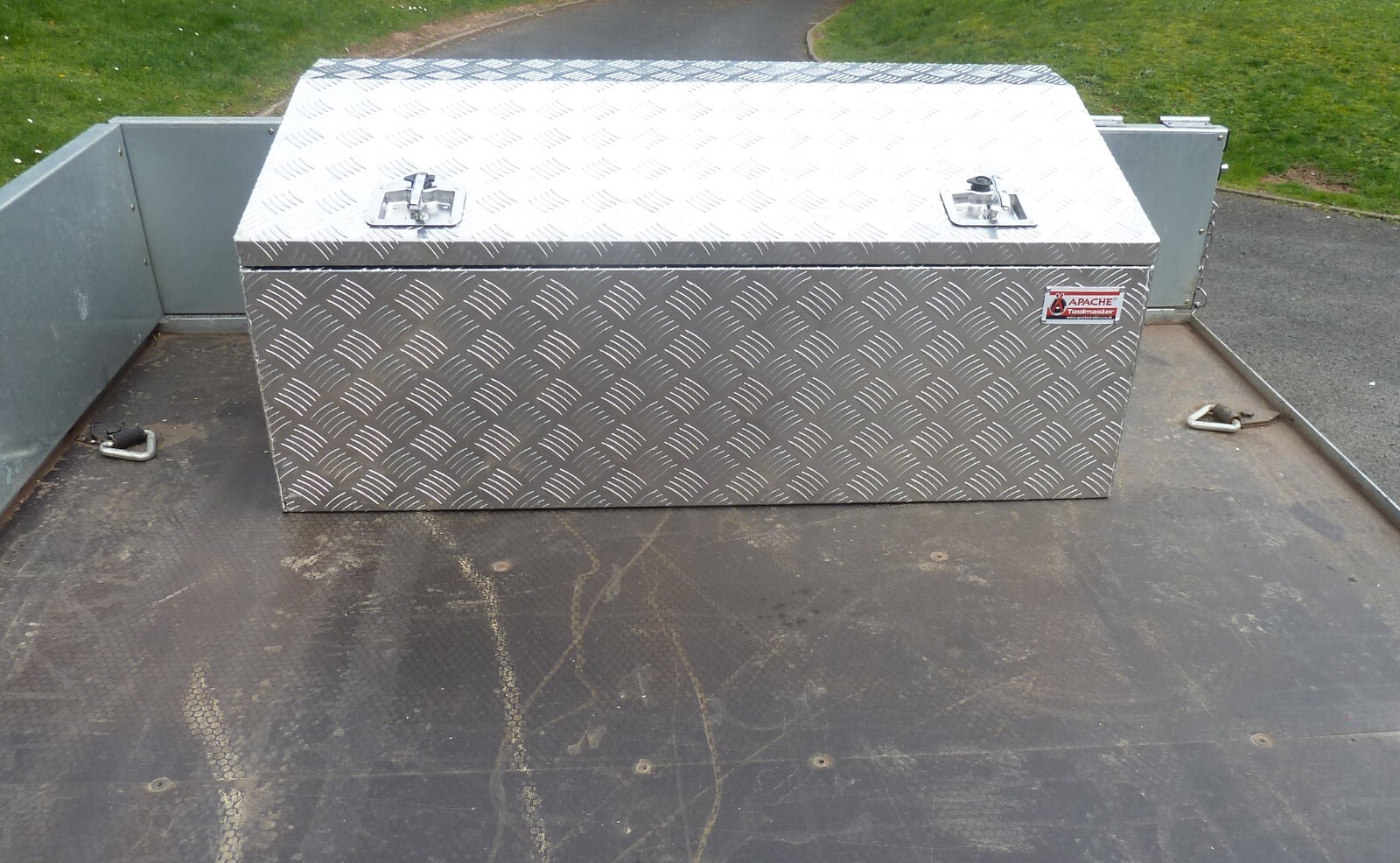 Large 5ft Aluminium Tool Box Storage Box Alloy Apache Box 1500mm x 600 ...
