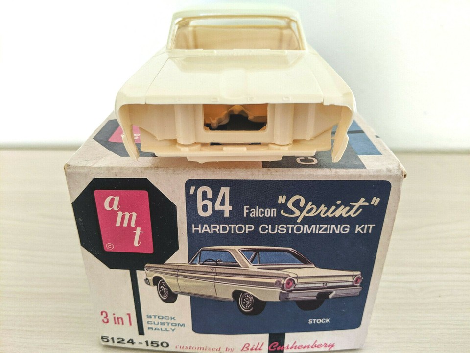 *ULTRA RARE! ORIGINAL AMT 1964 FORD FALCON "SPRINT" HARDTOP Model Kit ...