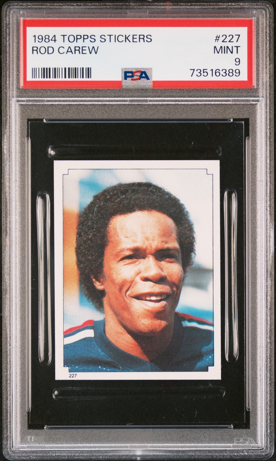 1984 Topps Stickers Baseball Rod Carew #227 PSA 9 73516389 | eBay