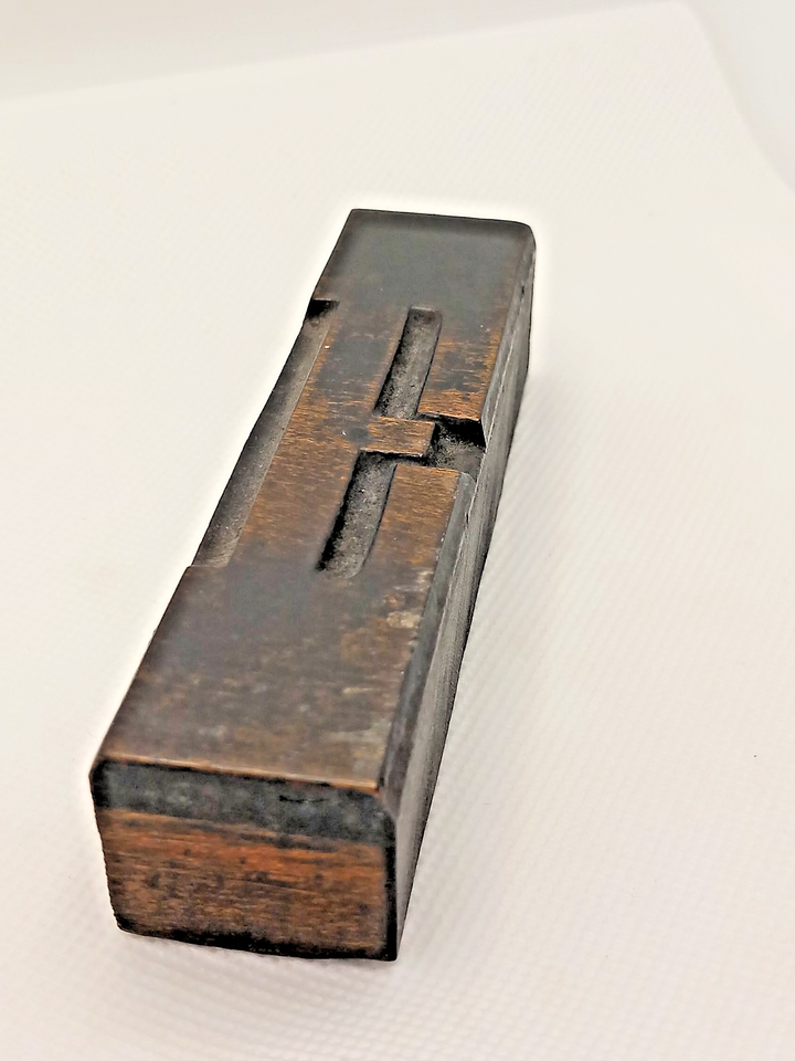 Upper Case "E" Antique Letterpress Printing Block. c 1920 (The BIG E ...