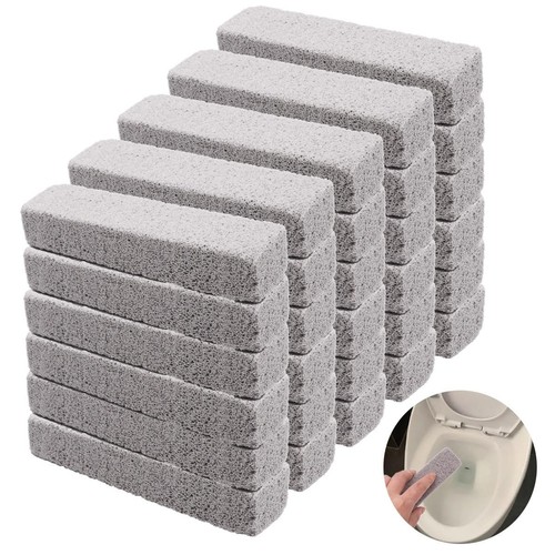 30PCS Pumice Stones for Cleaning,Grey Pumice Scouring Pad,Cleans Hard ...