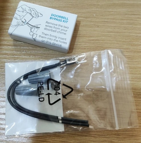 Ring Pro Doorbell Bypass Kit With Wire Extenders & Wire Nuts & Terminal ...