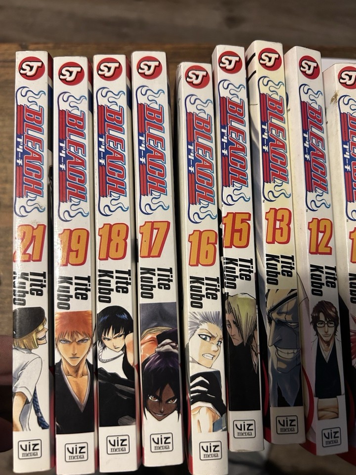 Bleach Lot Of 18 Volumes Shonen Jump English Manga:by Tite Kubo | eBay