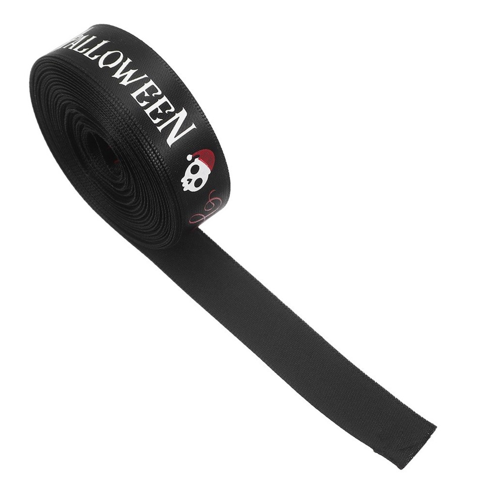 1 Roll Halloween Ribbon for Crafting and Present Wrapping Halloween ...