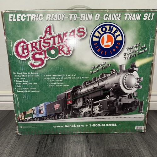 Lionel, A Christmas Story Steam Electric Train Set, Track & Transformer ...