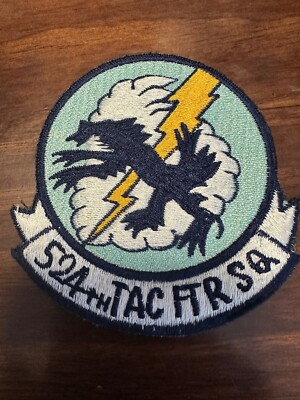 Vintage USAF 524th Tactical Fighter Squadron Patch | eBay