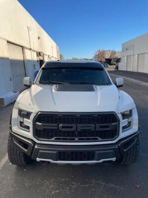 2017-2024 Ford F-150 Raptor Custom Windshield Drop Visor | Unpainted | eBay