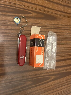 Vintage Model 16933 Handyman Wenger Swiss Army Knife Dog Leg Can Opener ...