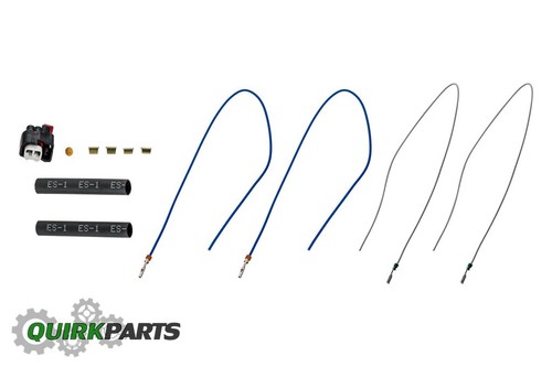 JEEP DODGE CHRYSLER RAM 2 WAY CONNECTOR PIGTAIL WIRING OEM MOPAR ...