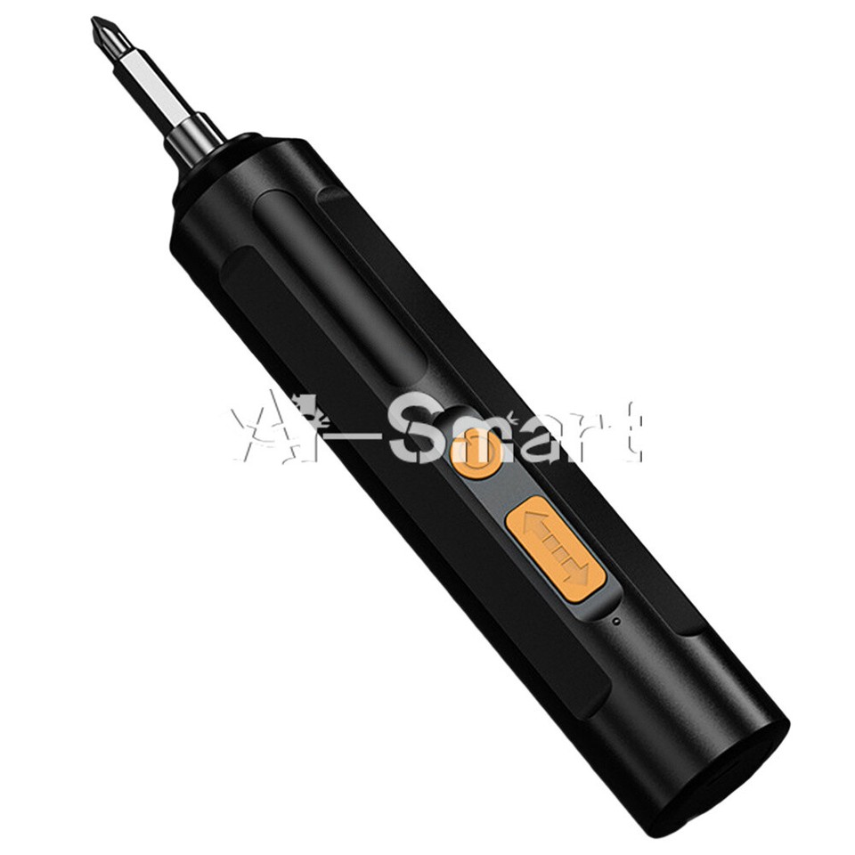 Cordless Electric Screwdriver USB Rechargeable Power Tool with Screw ...