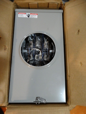 Milbank 3 Phase Meter Socket U9700-RRL-QG-BL200 amp 7 terminal Lever ...