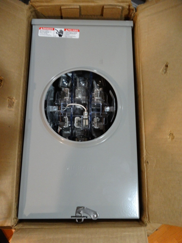 Milbank 3 Phase Meter Socket U9700-RRL-QG-BL200 amp 7 terminal Lever ...