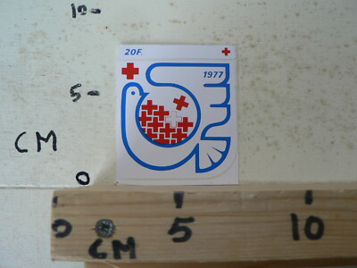 STICKER,DECAL RODE KRUIS 1977 20F A | eBay